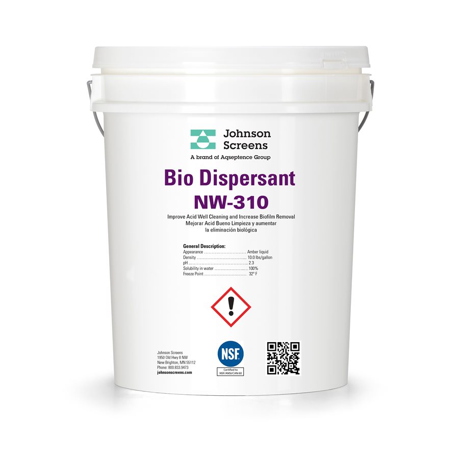 NU-WELL 310, 5 GL PAIL - BIOACID DISPERSANT